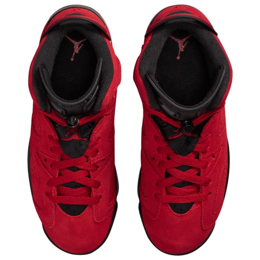 Youth Air Jordan 6 Retro GS 384665 600 Toro Bravo Varsity Red/Black - Size 4.5y