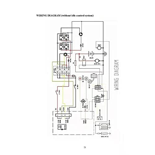 Replace ment Start On Off Switch for Harbor Freight Predator 7000/8750 Watt 63086 63085 63087