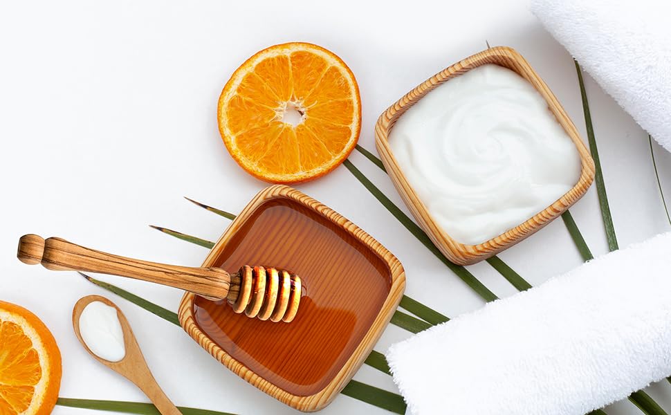 Olive Wood - Handmade Honey Holder/Honey Dipper made from Olive Wood in Bethlehem