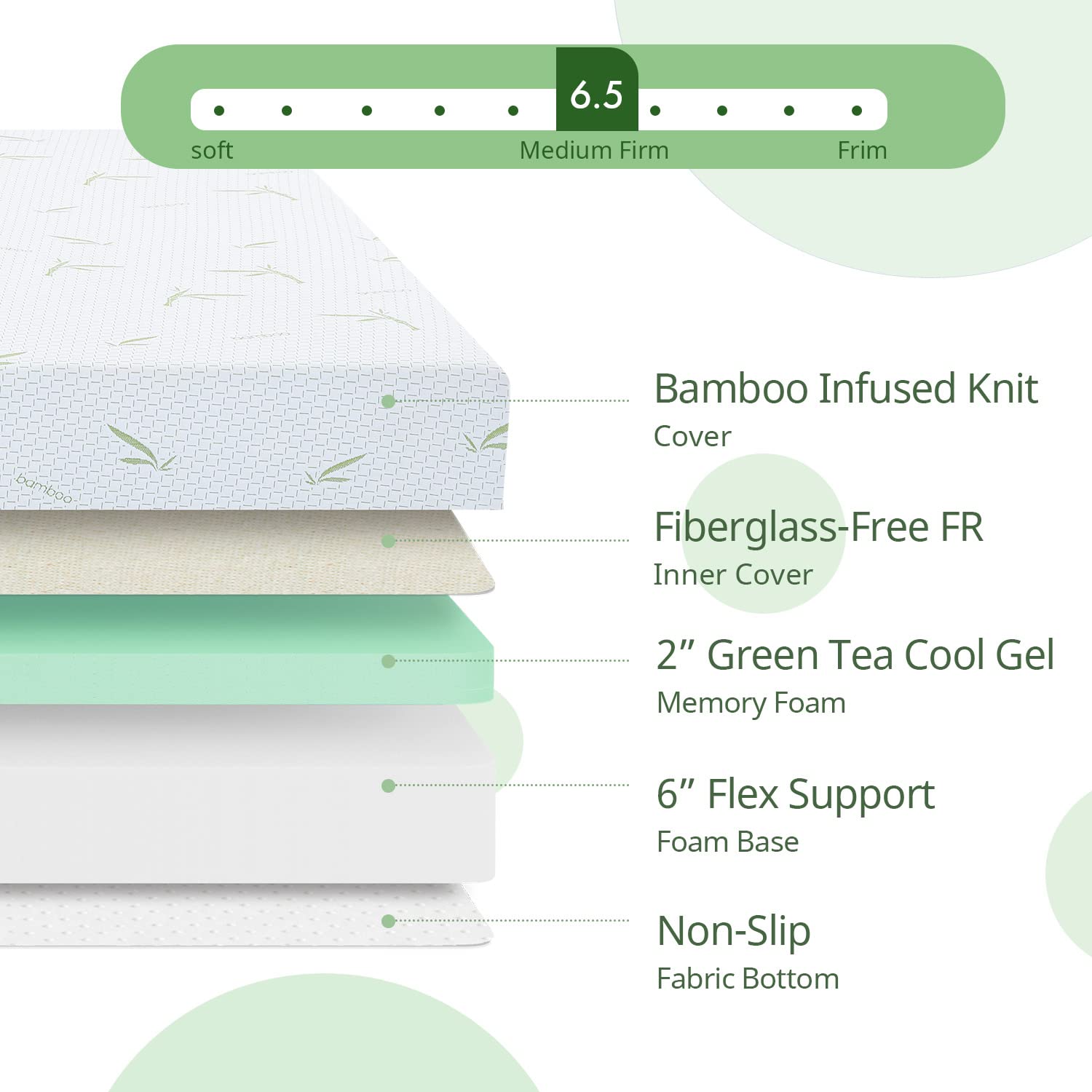 Twin Mattress, 8 inch Gel Memory Foam Mattress for a Cool Sleep & Pressure Relief, Bed in a Box for Kids Bunk Trundle Bed Daybed, Medium Firm Feel with Motion Isolating
