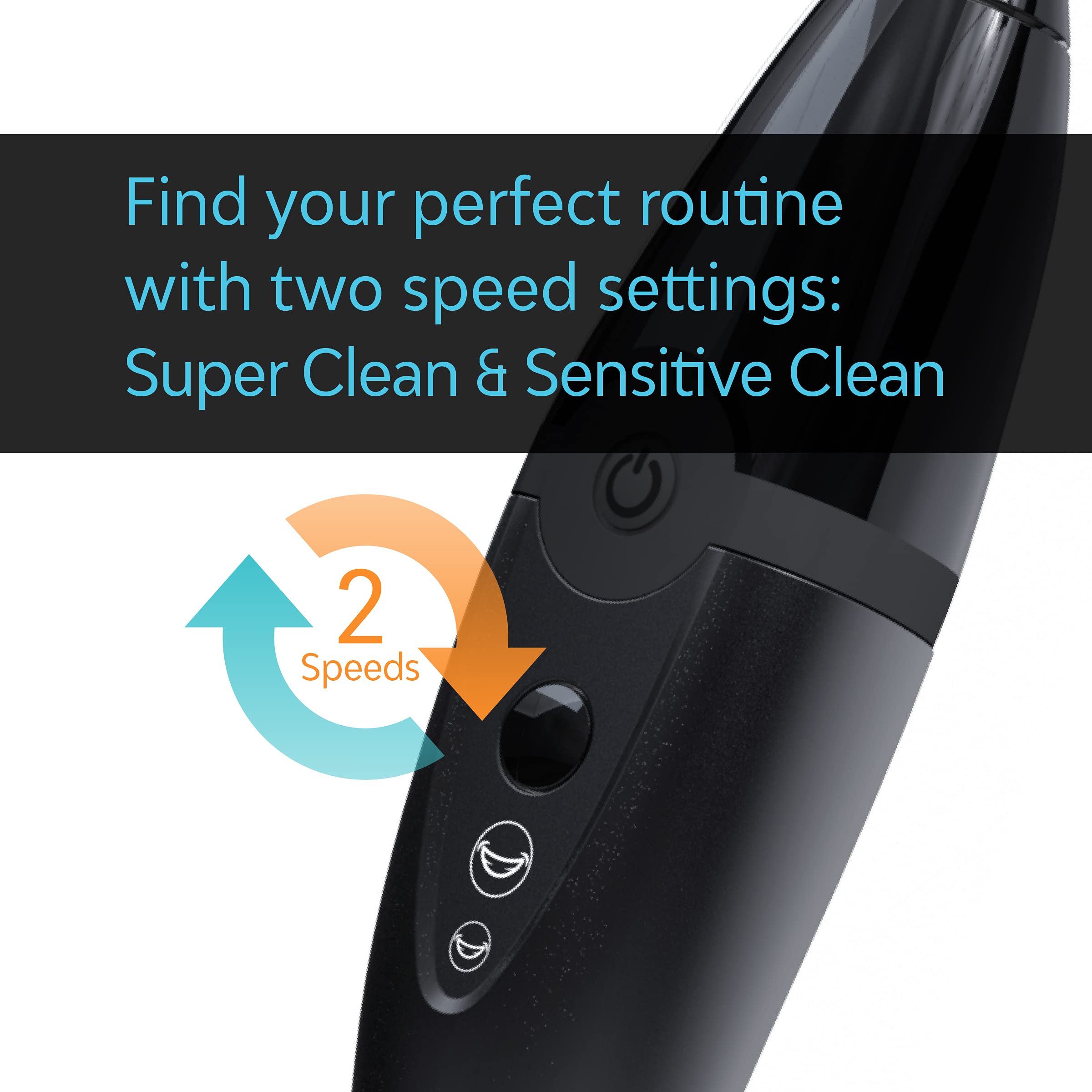 Tao Clean UV Sanitizing Sonic Toothbrush and Cleaning Station, Electric Toothbrush, Dual Speed Setting, Eiffel Tower Gold