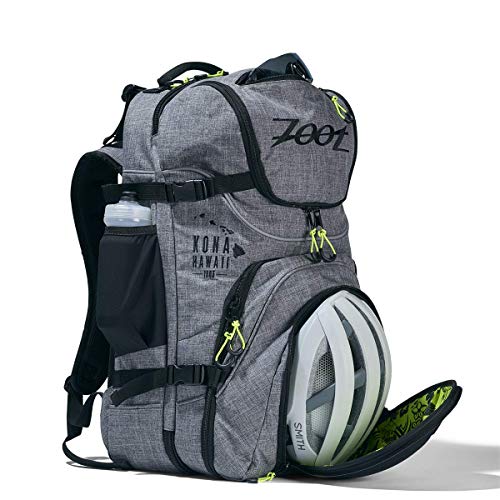 Zoot Ultra Tri Bag β Triathlon Transition Bag with Storage Compartments, Durable and Lightweight Backpack for Gym, Race Day, and Training, Grey