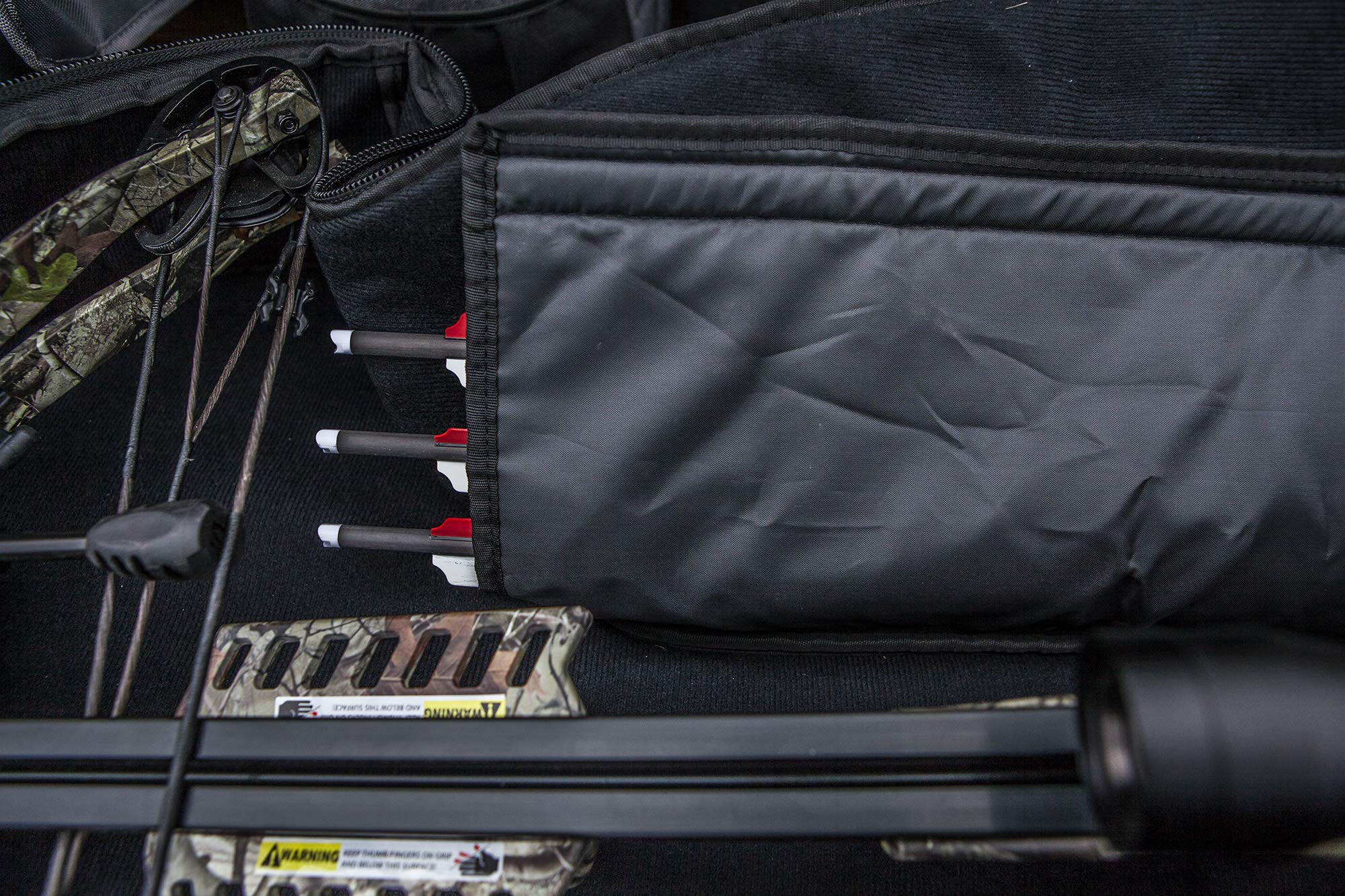 Killer Instinct Slayer Crossbow Case with Rip Stop Technology. This Portable Zippered Crossbow Case fits Crossbows Up To 22 x 36 Inches. Has 4 Padded Pockets for Your Gear.