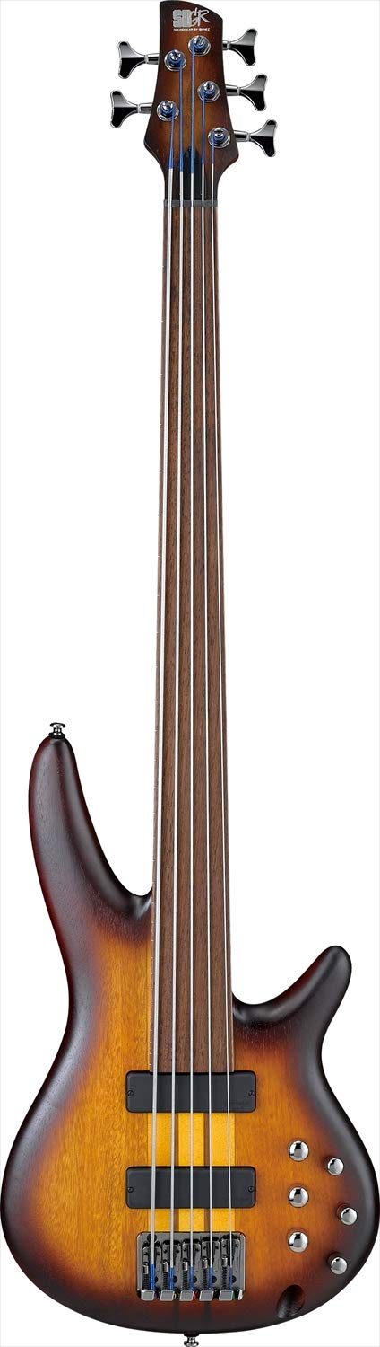 Ibanez SR Bass Workshop 5-String Electric Bass (Brown Burst Flat)
