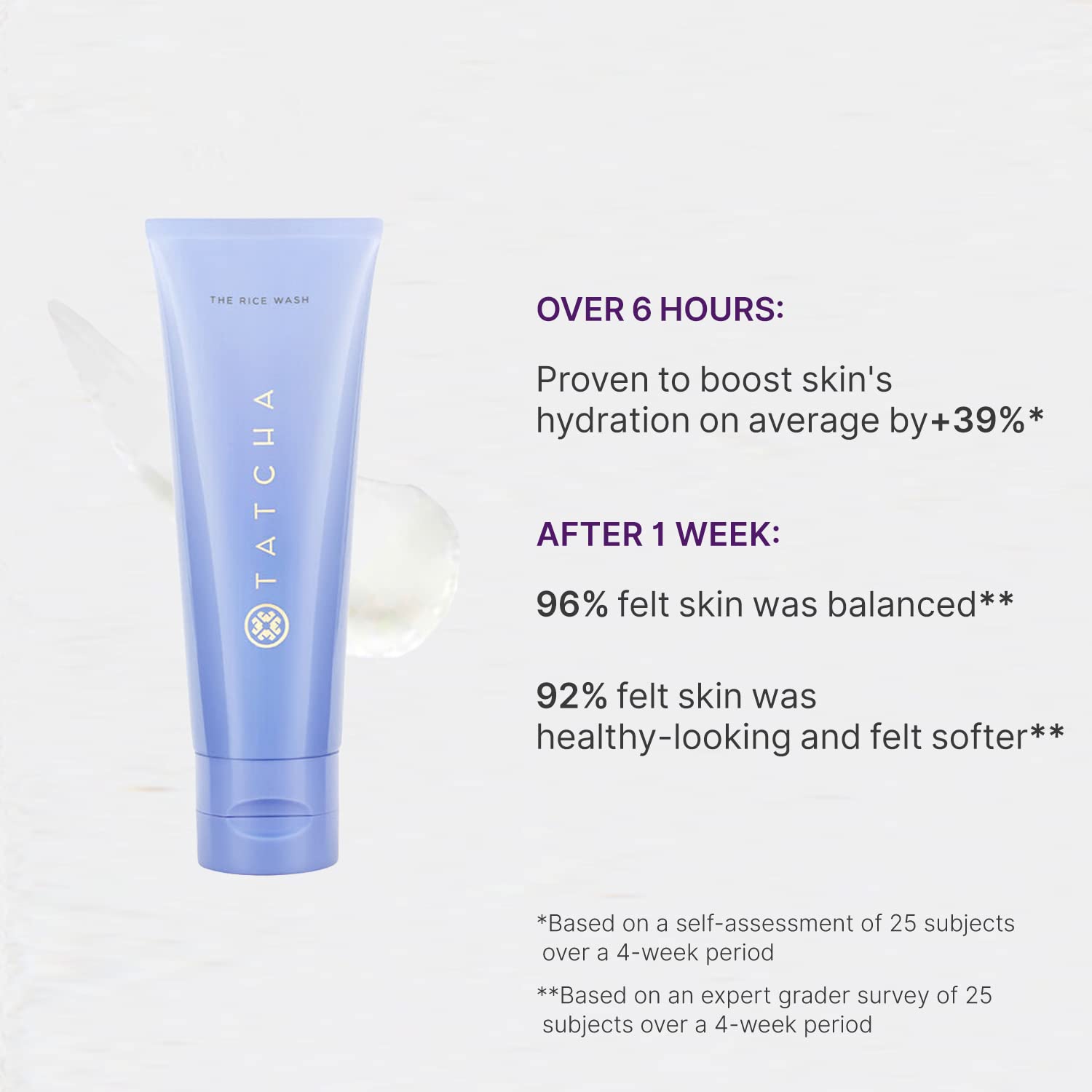 Tatcha Dewy Skin Essentials Exclusive Amazon Set: Rice Wash, Dewy Skin Cream, Silk Peony & Luminous Dewy Skin Mist