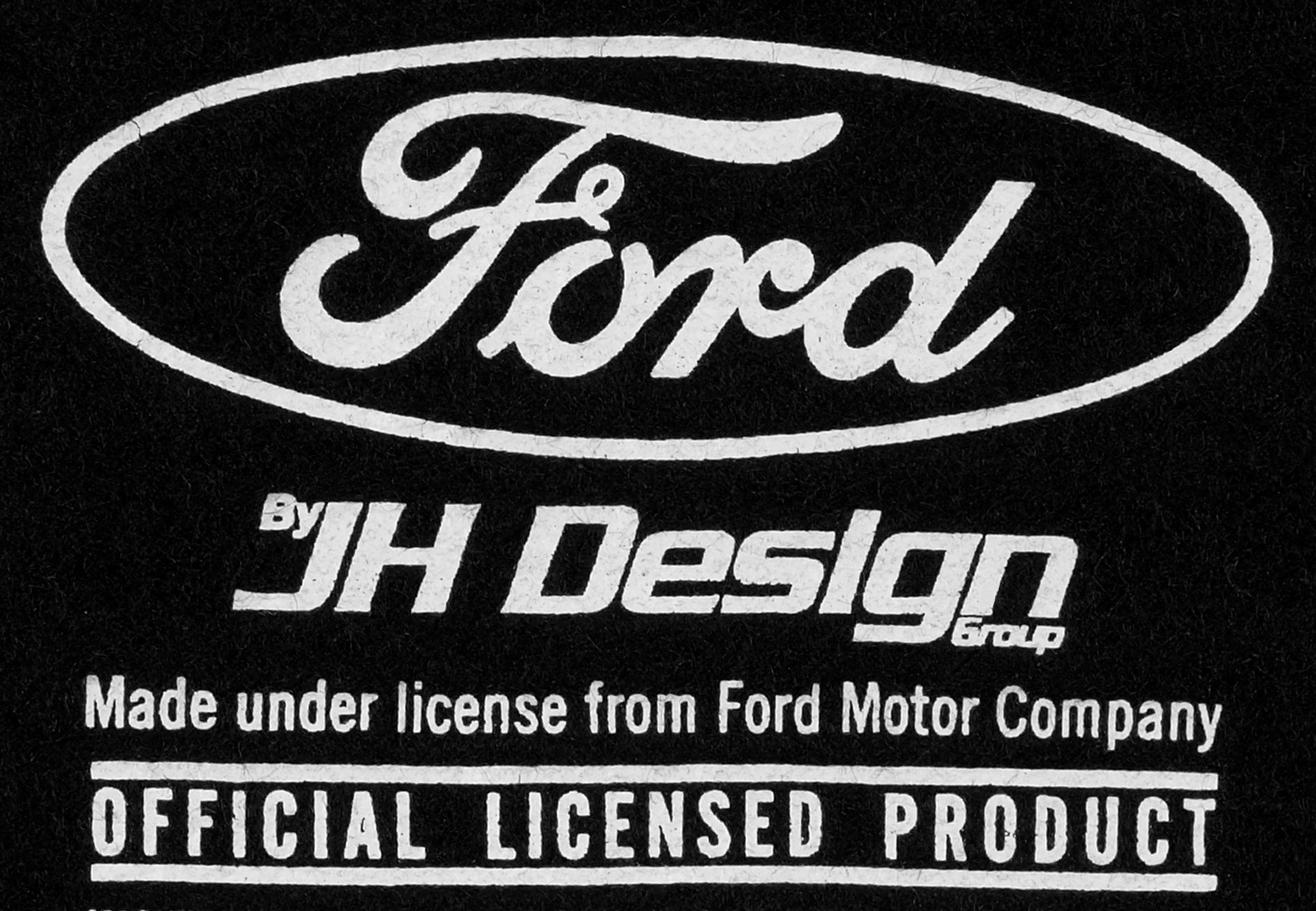 JH DESIGN GROUP Men's Ford Mustang Collage Black Zip Up Hoodie Sweatshirt (Large, CLG2-black)