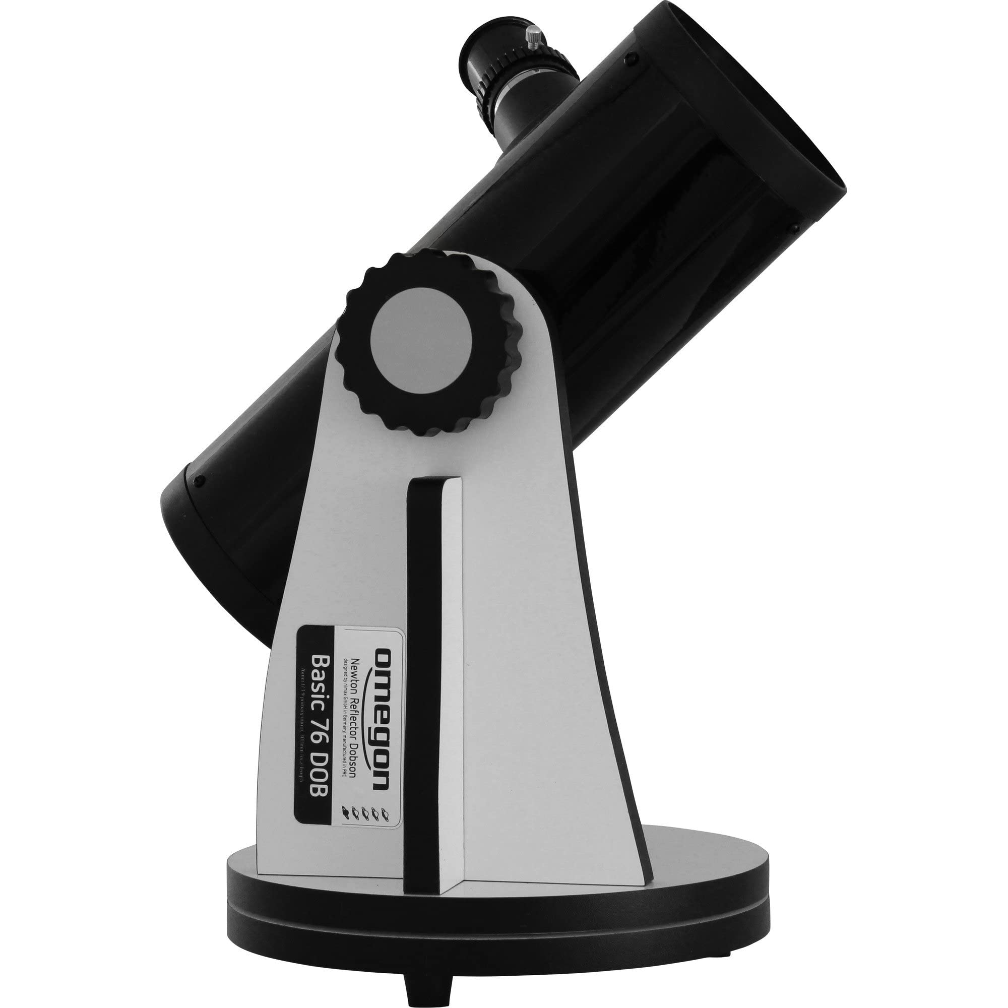 Omegon N 76/300 Dobsonian Telescope with 76mm Aperture and 300mm Focal Length
