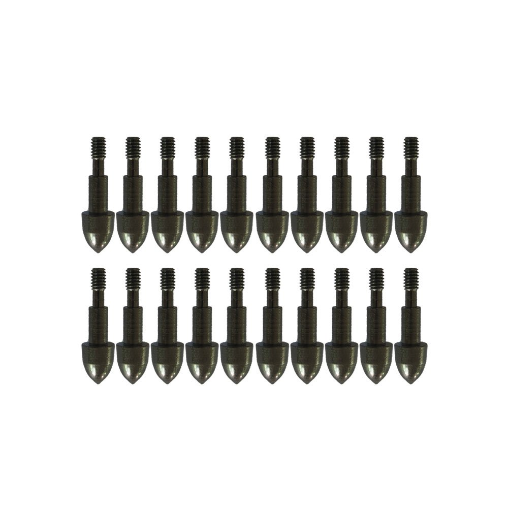 JIEXI HWYP Archery 85 Grain Arrow Field Points for ID 6.5mm Arrow Pack of 50