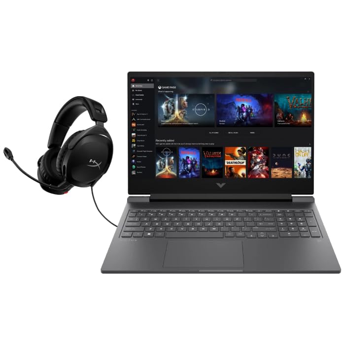 Hp Victus 16.1"" FHD 144Hz Gaming Laptop | Intel Core i7-13700H | 16GB RAM DDR5 | 2TB SSD | NVIDIA GeForce RTX 4060 | Backlit | Windows 11 Home | Bundle with USB 3.0 Hub, Mica Silver