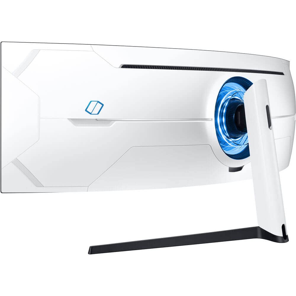 SAMSUNG 49" Odyssey Neo G9 Series G95NA 4K UHD Curved Gaming Monitor, 240Hz, 1ms, Mini LED Display, G-Sync and FreeSync Premium Pro, LS49AG952NNXZA, White & Black