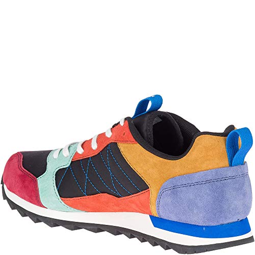 Merrell® Alpine Sport Sneakers for Men – Leather and Nylon Construction – Lightweight EVA Midsole Sport Multi 12 M