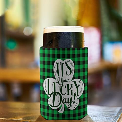 St. Patrick's Day Beer Can Koozies Coolers Sleeves For Wedding Favor Anniversary Birthday Gift Bachelor Party Favors(1Pcs)