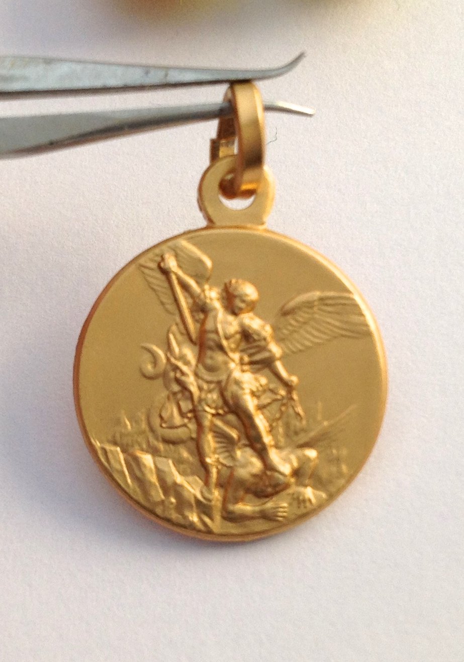I G J Saint Michael The Archangel Medal - The Patron Saints Medals