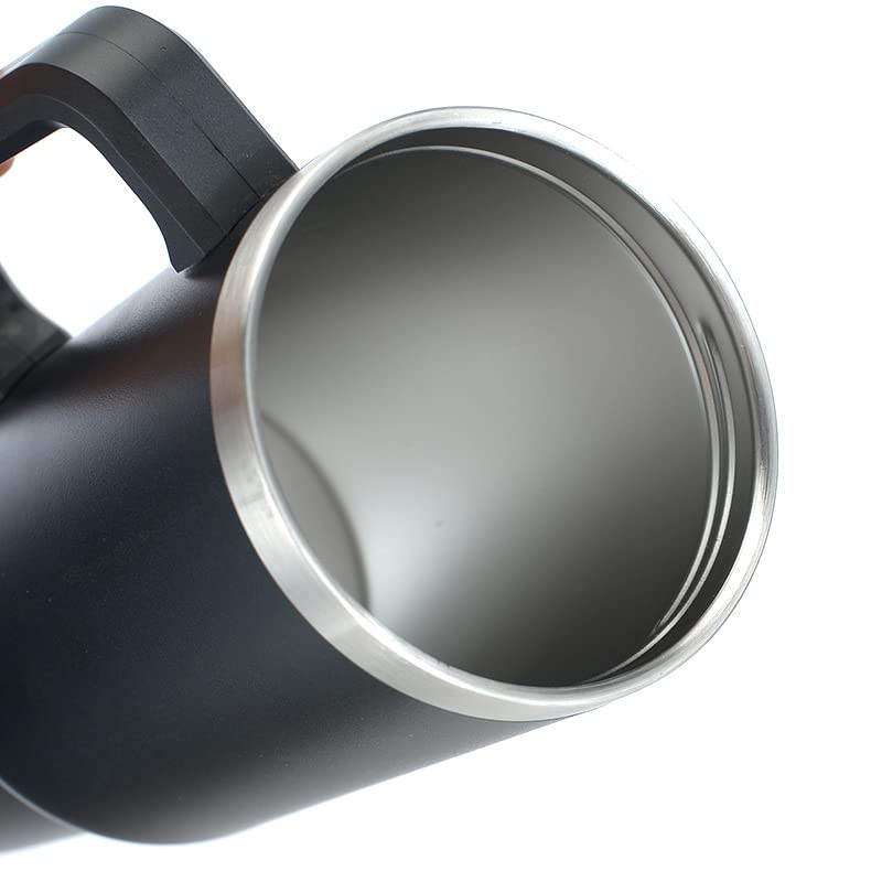 Stainless Steel Vacuum Tumbler with handle | stanley 40 oz tumbler with handle black | simple modern 40 oz tumbler | Stanley cup 40 oz | stanley rubber bottom | 40 oz tumbler | bottom cup