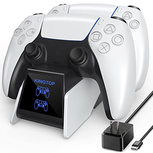 KINGTOP Charging Station Compatible with Playstation 5