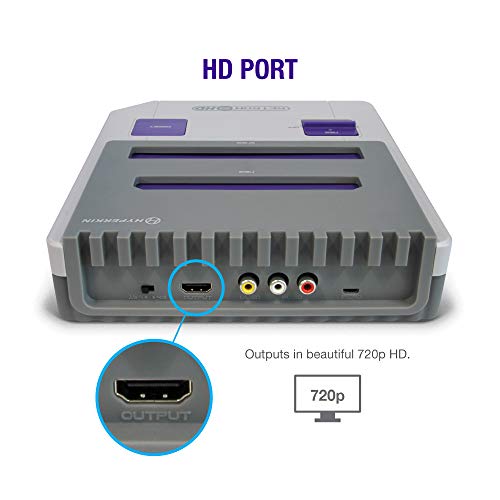 Hyperkin RetroN 2 HD Gaming Console for NES/Super NES/Super Famicom (Gray)