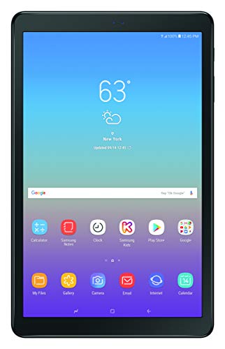 Samsung Electronics SM-T590NZKAXAR Galaxy Tab A, 10.5", Black (Renewed)