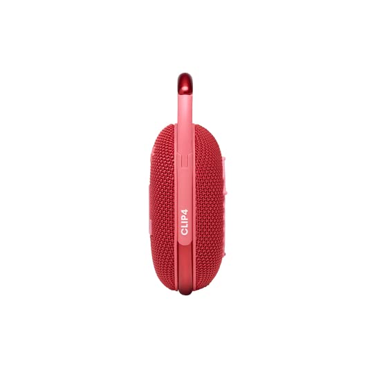 JBL Clip 4 Waterproof Portable Bluetooth Speaker Bundle with gSport Carbon Fiber Case (Red)