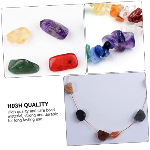 Veemoon 1 Box DIY Accessories Crystal Chips Ear Peircing Kit Mini Chips DIY Jewelry Beads Gemstone Chips DIY Anklet Beads DIY Jewelry Supplies DIY Making Beads Decorative Beads Accessories
