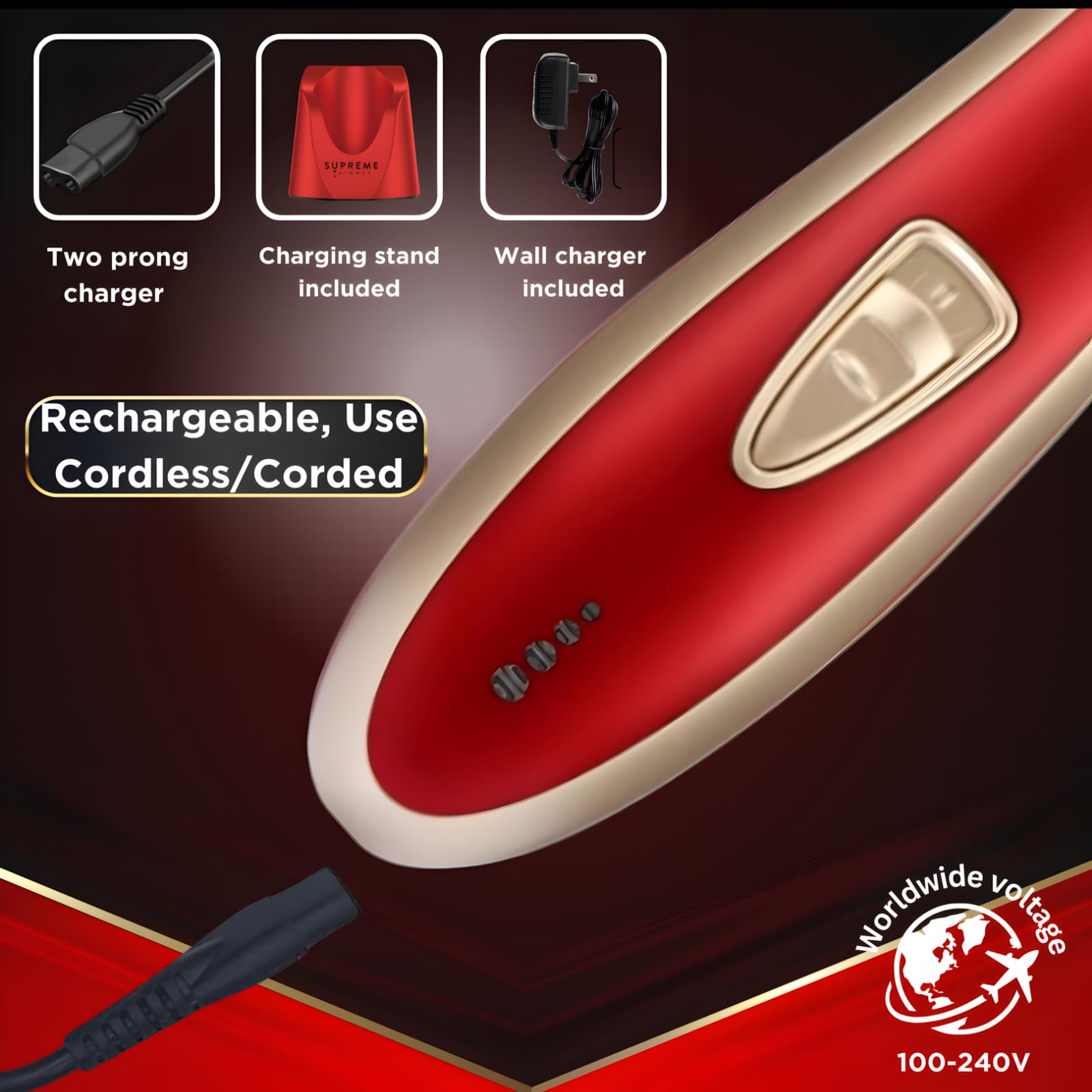 Supreme Trimmer Hair Cutting Set