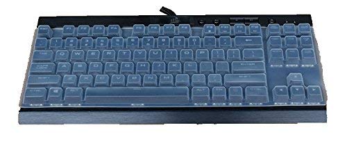 Keyboard Cover Skin Protector for Corsair K63 Wireless Keyboard, Corsair K63 Keyboard Protector - Clear