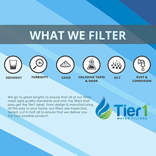 Tier1 20 Inch x 4.5 Inch | Whole House Iron and Manganese Reducing Water Filter Replacement Cartridge, Home Water Filter