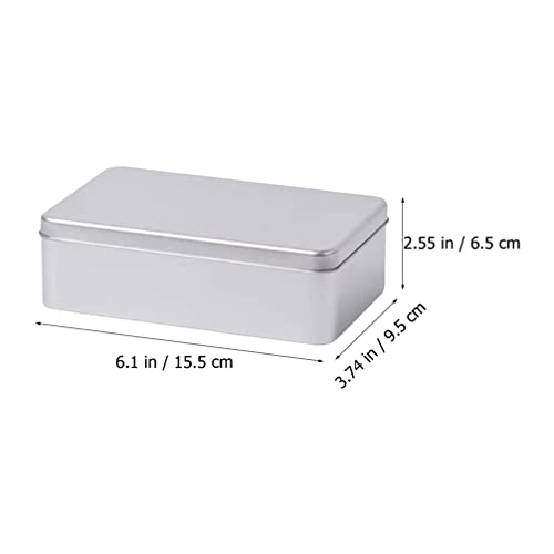 Zerodeko Cake Pans 2pcs Loaf Pan Stainless Steel Baking Bread Pan Toast Molds Empty Gift Boxes Cookie Case Metal Bakeware for Home Kitchen Meatloaf Cake Brownies Oven & Dishwasher Safe Cake Pan