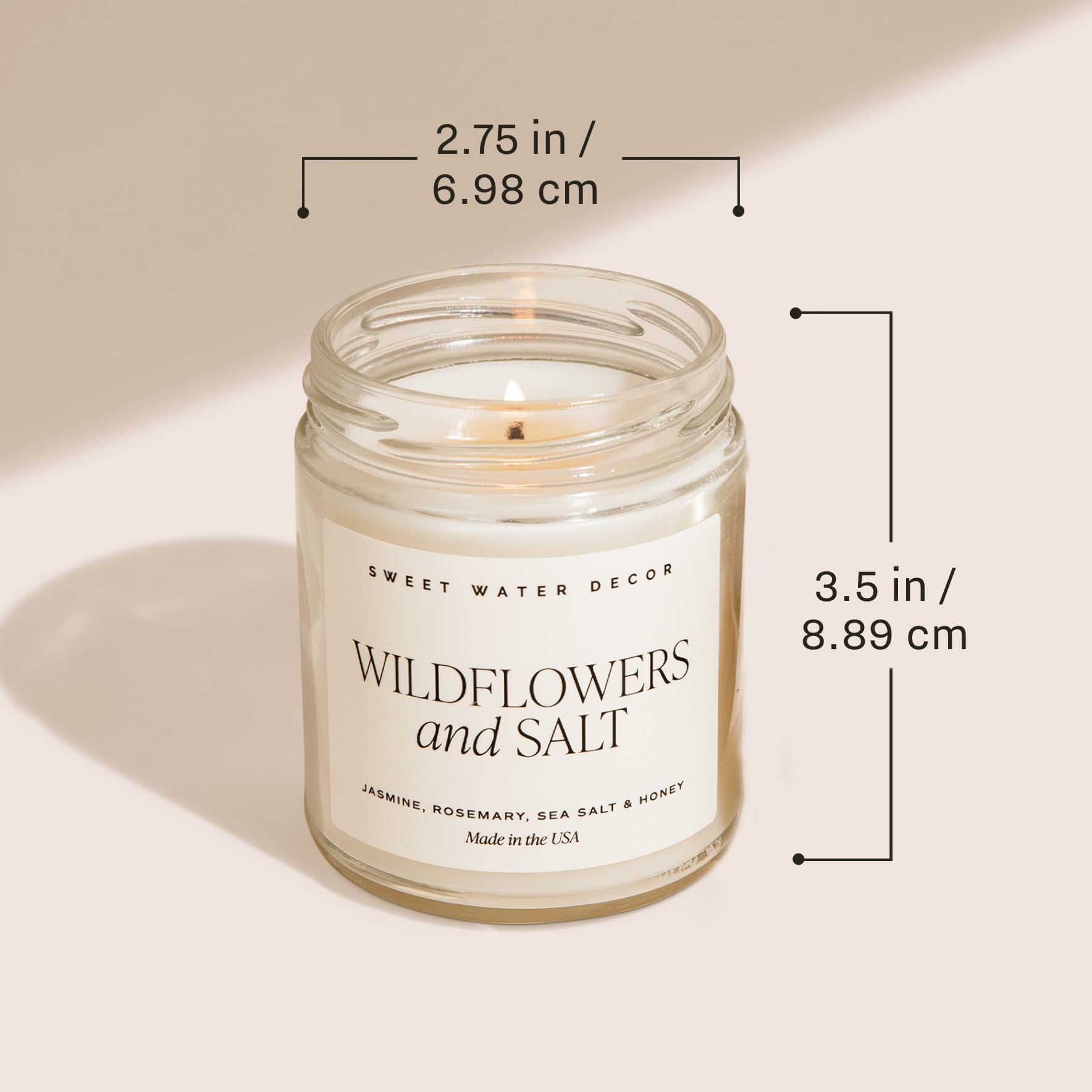 Sweet Water Decor Halloween Candle - Scented Candle with Wood, Warm Spice, and Citrus Scents - Decorative Candle with 40 Hours Burn Time - Perfect Spooky Candles Gift - Patterned Jar Candle 9oz