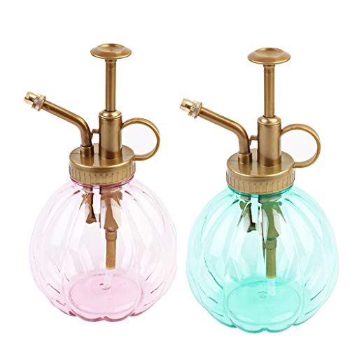 Yuly 350ml Retor Plant Flower Watering Pot Bottle Garden For Sprayer Hairdressing Garden Tool Small Watering Can Plastic