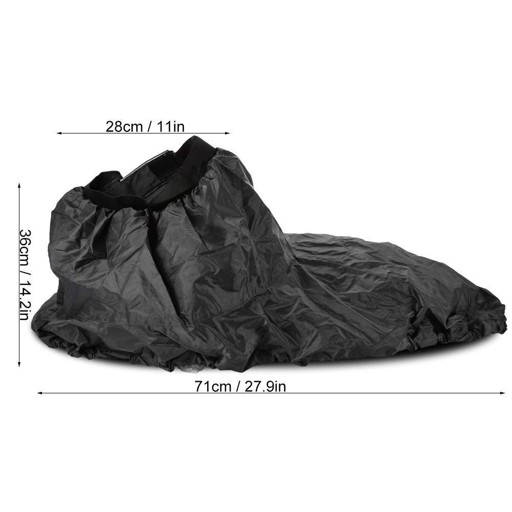 Life Kayak Spray Skirt, Adjustable Nylon Boat Canoe Surf Kayak Cockpit Cover Waterproof Cover Water Sports Accessory