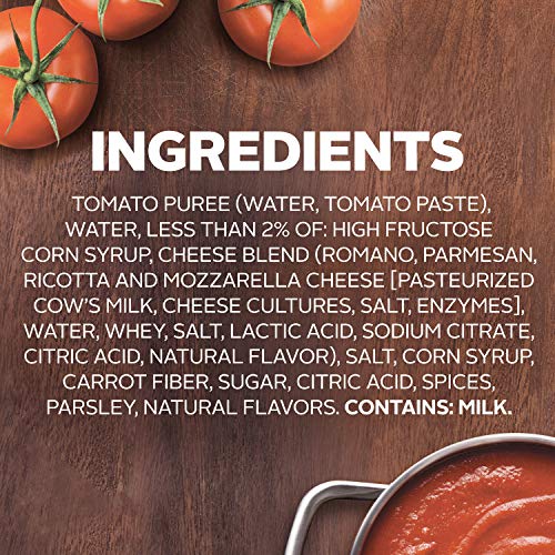 Hunt's Four Cheese Spaghetti Sauce, 24 Ounce (Pack of 5)