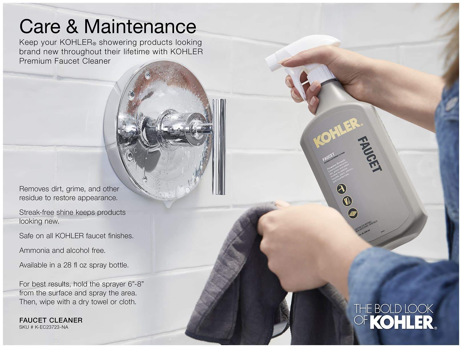Kohler K-TS22028-4 Tempered Shower Only Trim Package with Single Function Shower, Matte Black