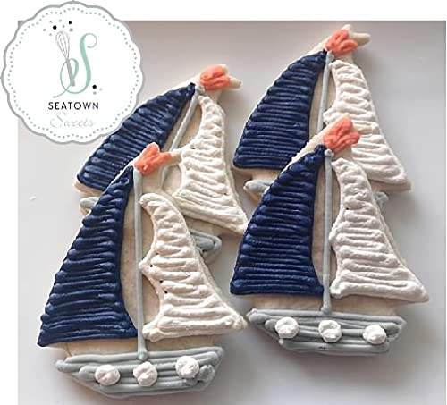 Sailboat 3.5 Inch Cookie Cutter from The Cookie Cutter Shop β Tin Plated Steel Cookie Cutter