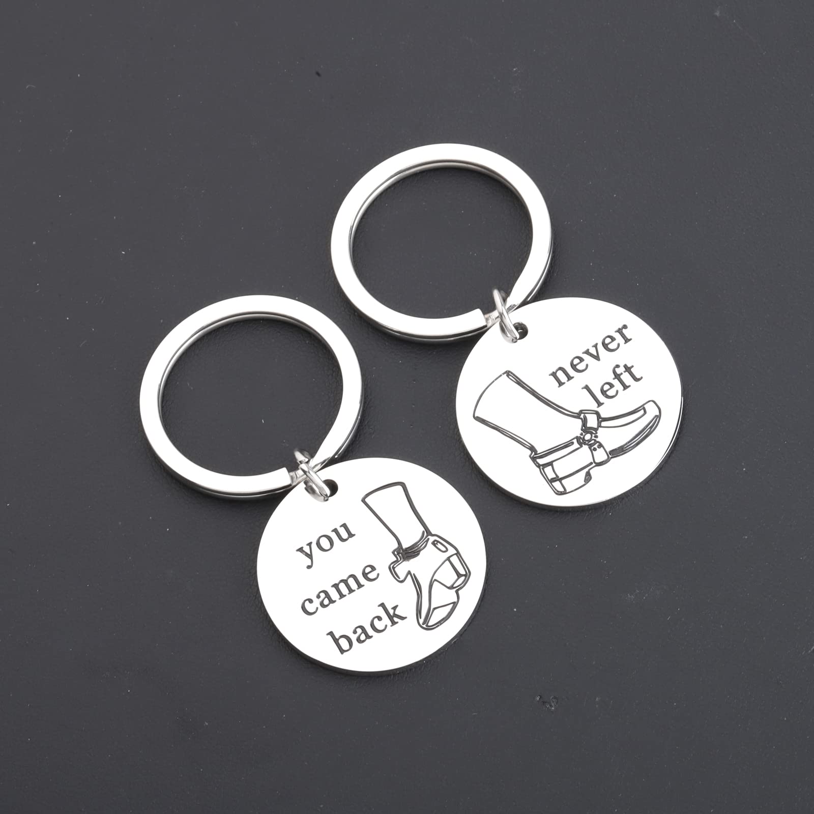 Ofmd Merchandise Ofmd Inspired Keychain TV Show Lover Gift Lgbtq Gay Gift You Came Back Never Left (You Came Back Never Left)