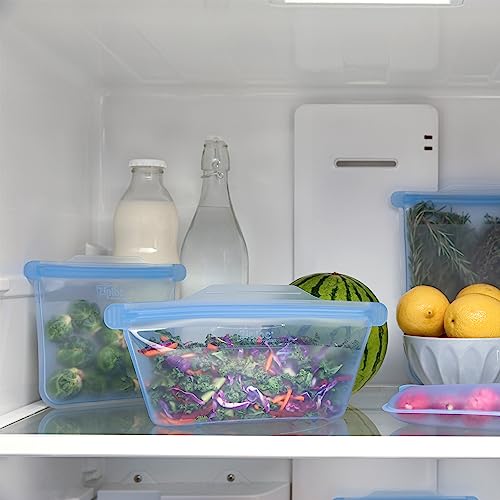 Ziploc Endurables Pouch and Containers Variety Pack, Reusable Silicone Bags and Food Storage Meal Prep Containers for Freezer, Oven, and Microwave, Dishwasher Safe