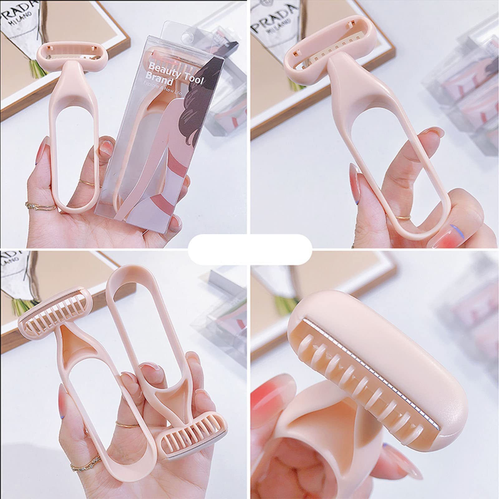 SWEETSHION Handheld Hair Remover for Womens and Girls Leg Beauty Epilators 1PC Daily Use Beauty Epilator Tool Easy to Use