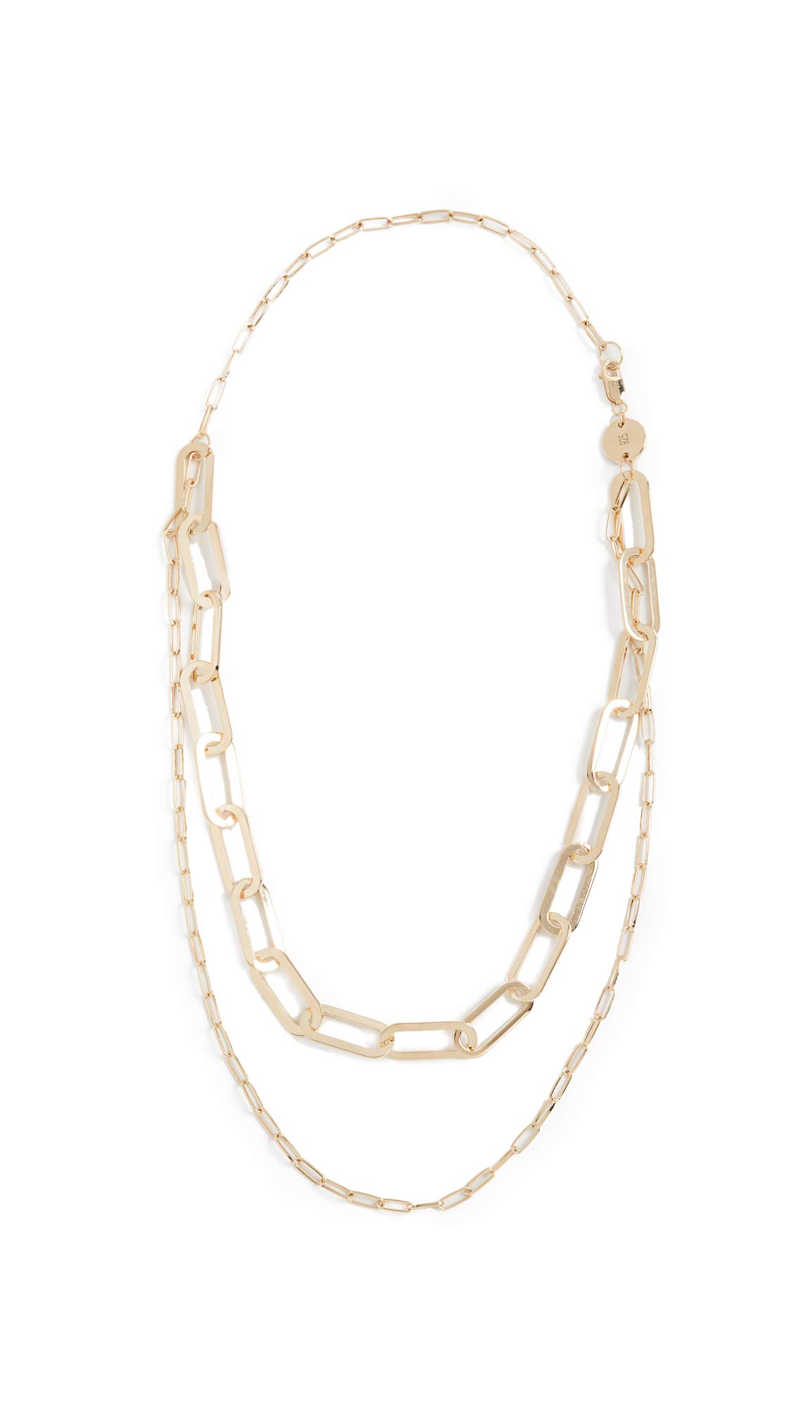 Jennifer Zeuner Jewelry Women's Ema Necklace, Gold Vermeil, One Size