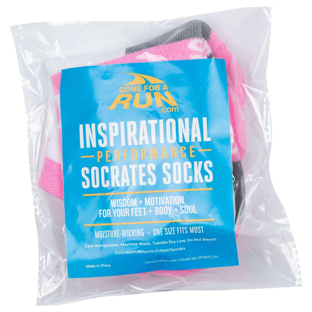 Inspirational Athletic Running Socks | Women's Woven Low Cut | Love You Grandma