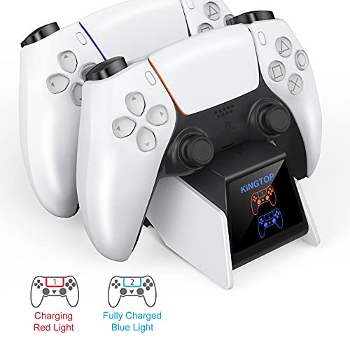 KINGTOP Charging Station Compatible with Playstation 5