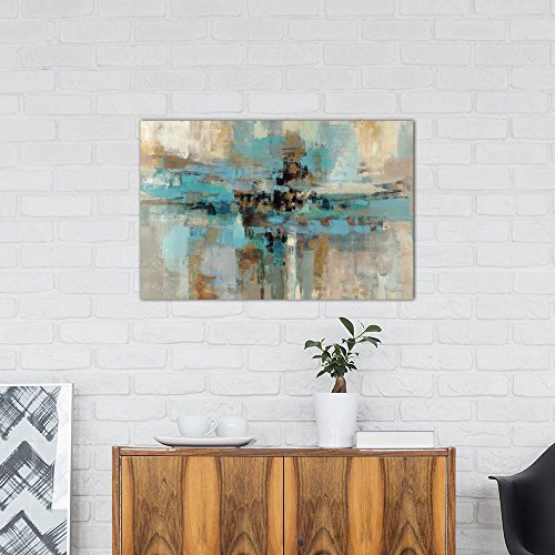 iCanvasART WAC1383 Morning Fjord Canvas Print by Silvia Vassileva, 40 by 26-Inch, 0.75-Inch Deep