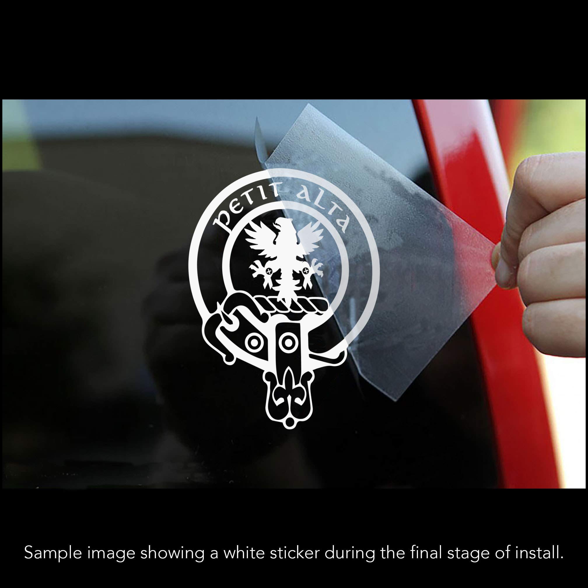 KLO Graphics B-2 Spirit Front Vinyl Sticker Decal Air Force Stealth Bomber Crew USA Veteran, White, 8 inches x 1 12 inches