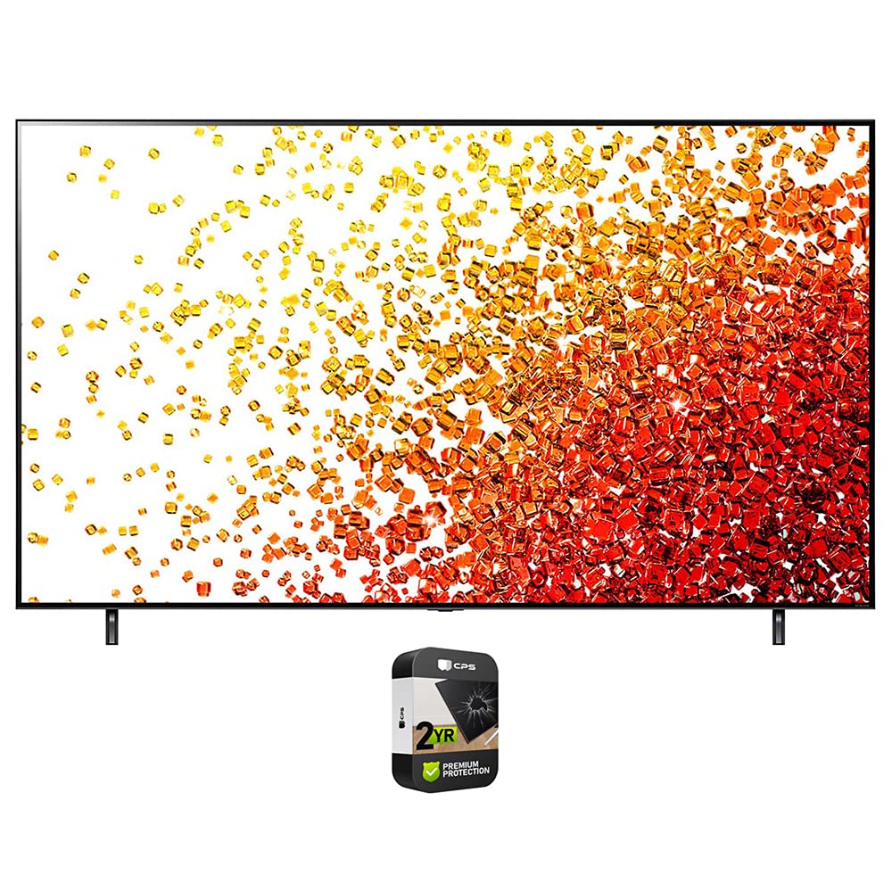 LG 50NANO75UPA 50 Inch HDR 4K UHD Smart NanoCell LED TV 2021 Bundle with Premium 2 YR CPS Enhanced Protection Pack
