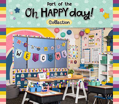 Teacher Created Resources Oh Happy Day Magnetic Hall Pass (TCR77518)