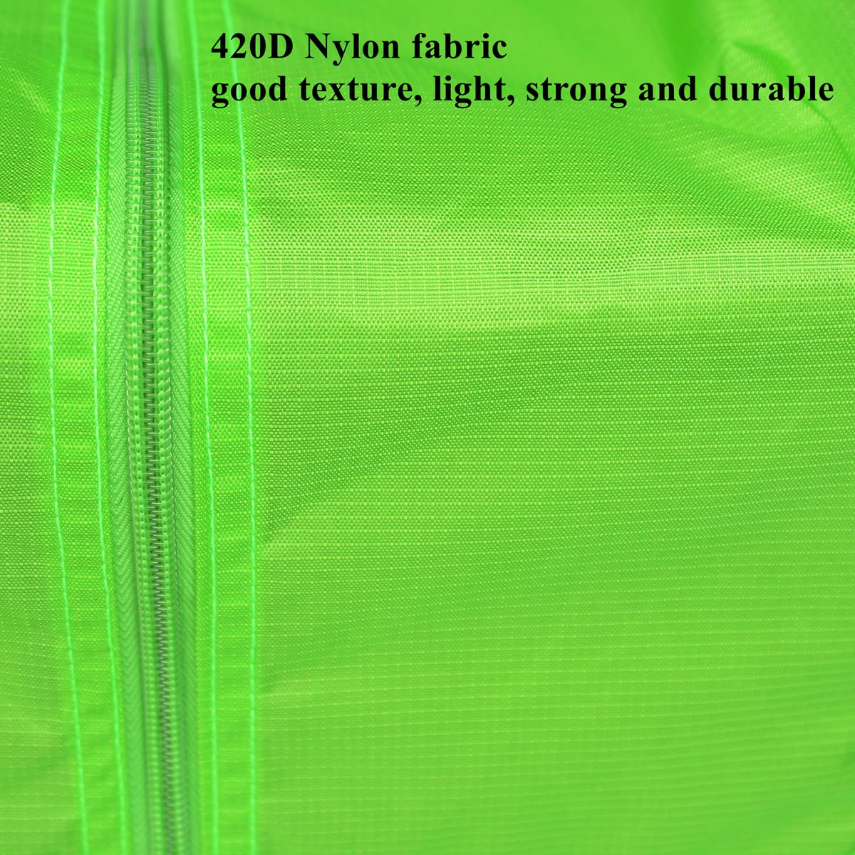 LOBOTOU 30" Extra Large Travel Luggage Duffel Bag Kayak Storage Carry Bag Waterproof Lightweight Nylon Moving Bag(Green)