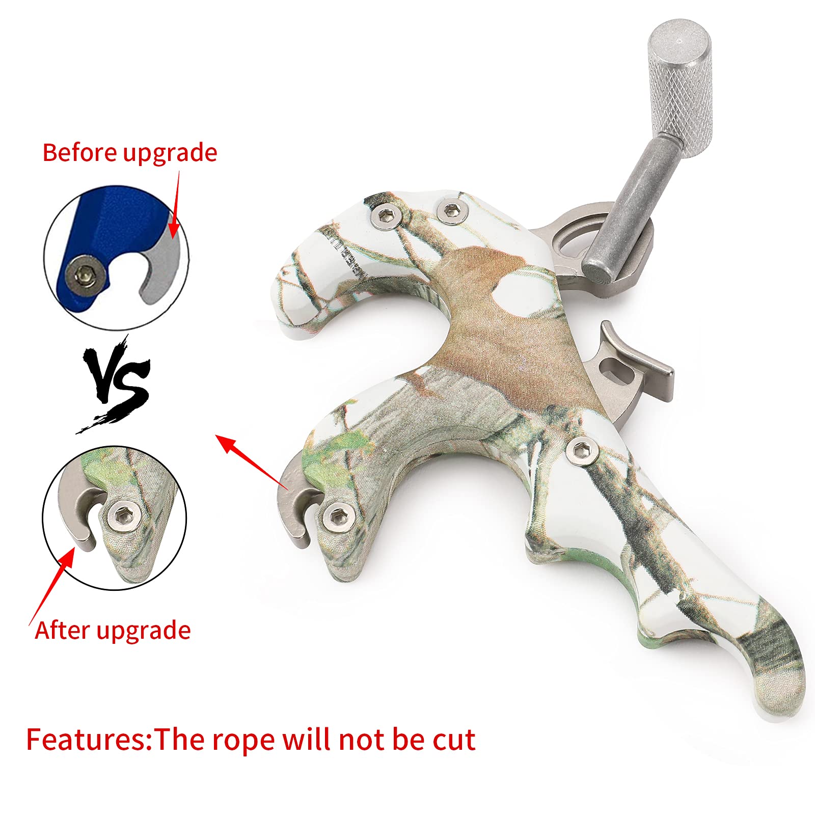 Majarro Compound Bow Release Aid 4 Fingers Compound Bow Release Aids Gear Compound Bow Button Release Aids Trigger Hunting Accessory