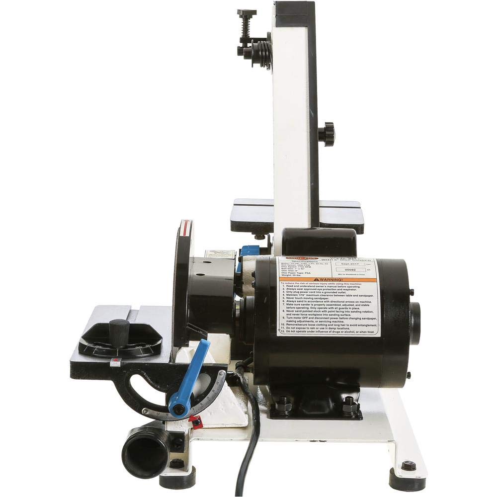 Shop Fox W1850 Combination Belt & Disc Sander