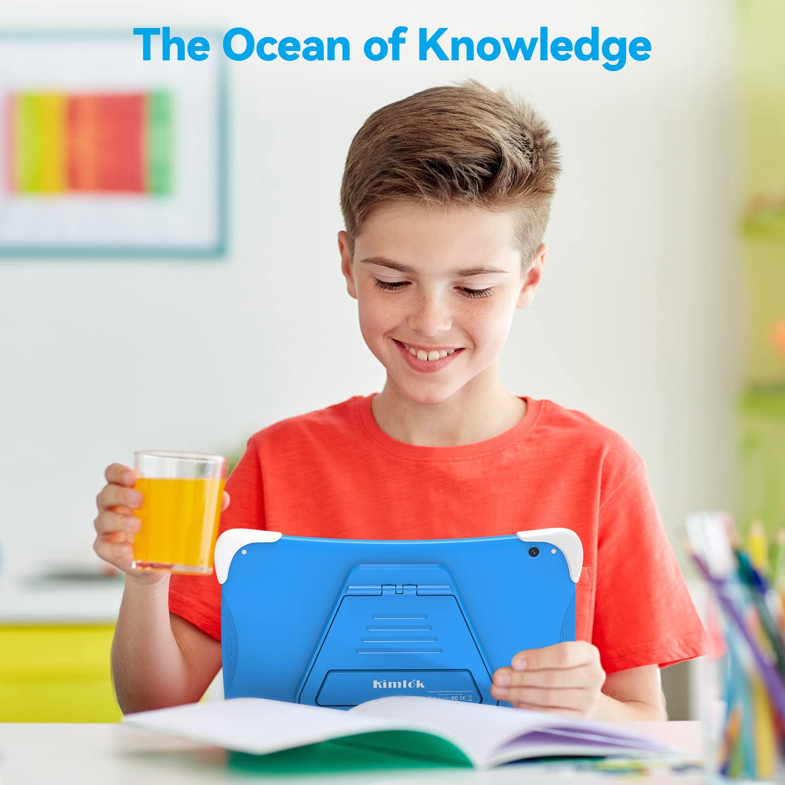 kimlok Tablet for Kids 10.1 Inch+7 Inch