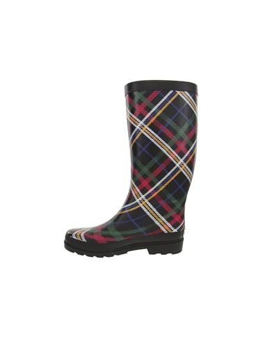 Sugar Raffle 4 Black/Red Plaid 10 M