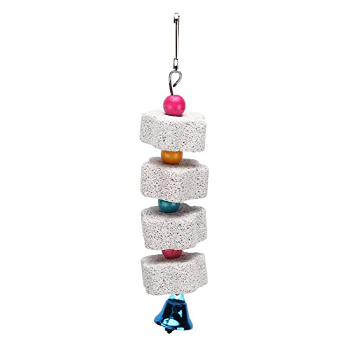 Syuanmuer Bird Chewing Toys, Bird Beak Grinding Stone,Bird Chewing Sticks Toys for Conures Parakeets Cockatiels Lovebirds