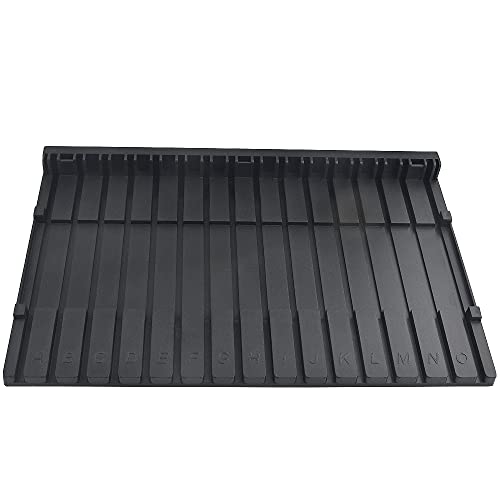 XINMEIWEN 2Pack Pieces Shelves Tool Stand Holder Model Production Tools Placement Rack Plastic Holder Container Organizer for Gundam Hobby Model Making Parts (29x18cm)
